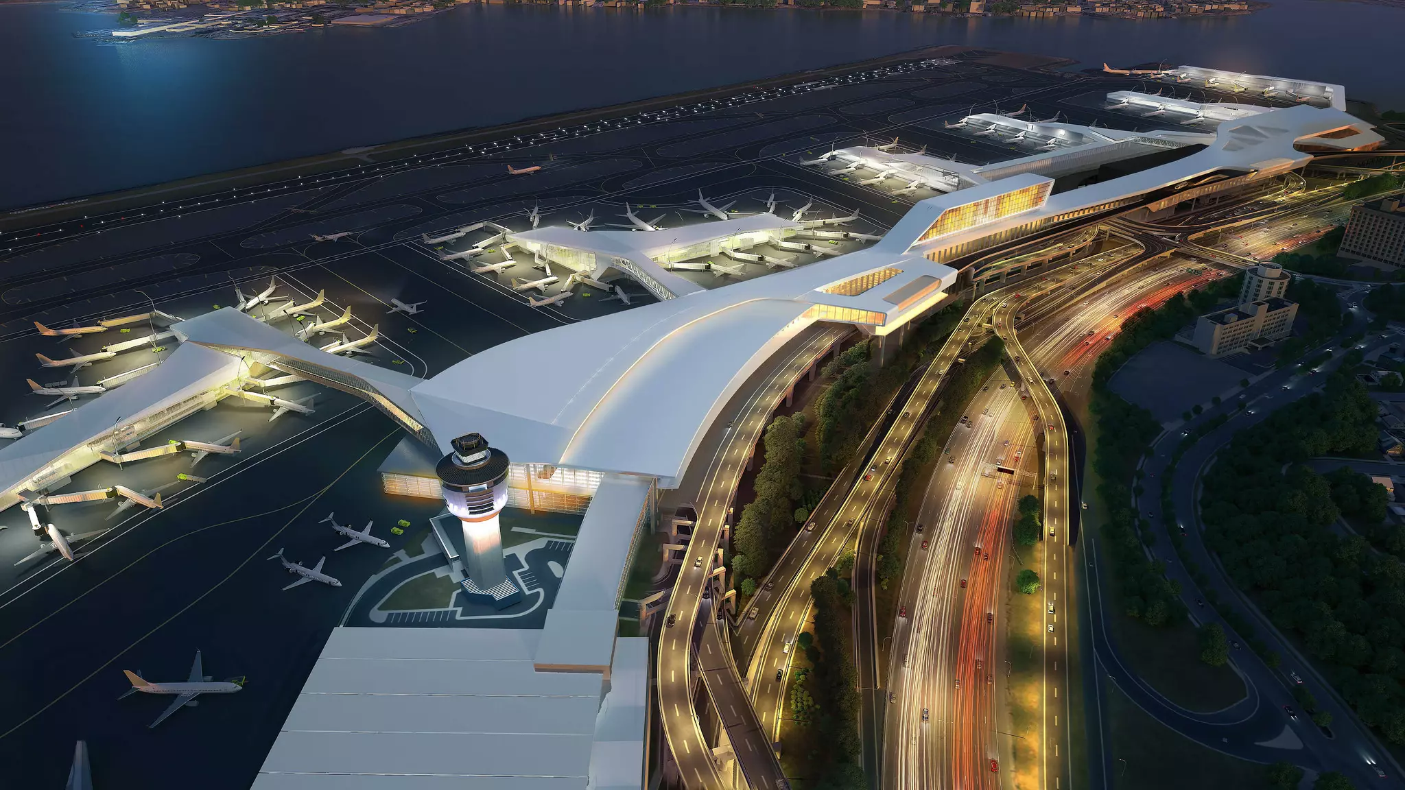 LaGuardia lufthavnseftersyn vil koste mere end $7 mia. Cuomo udgiver nye gengivelser 23259_1