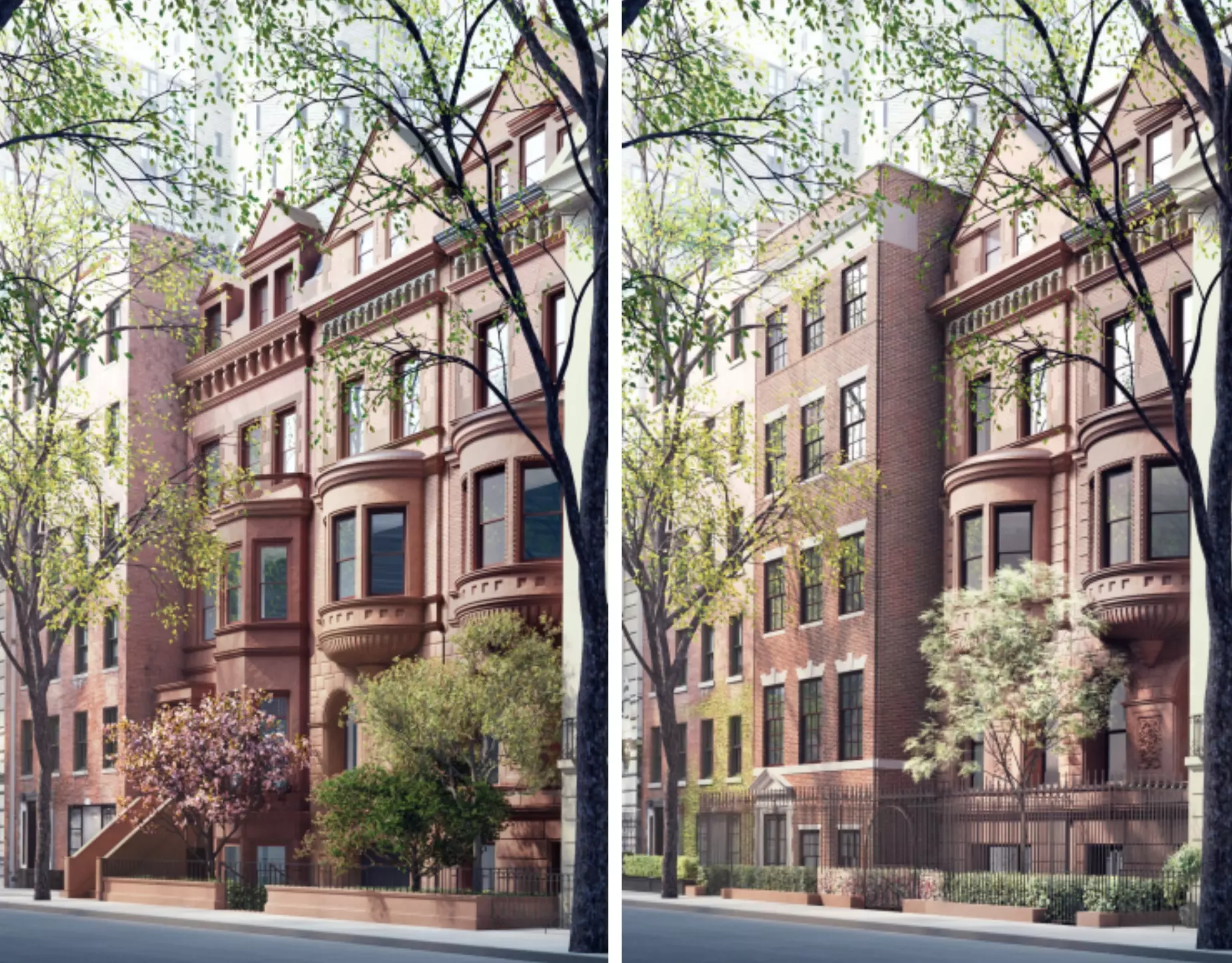 11-15 East 75th Street-iwaju facades