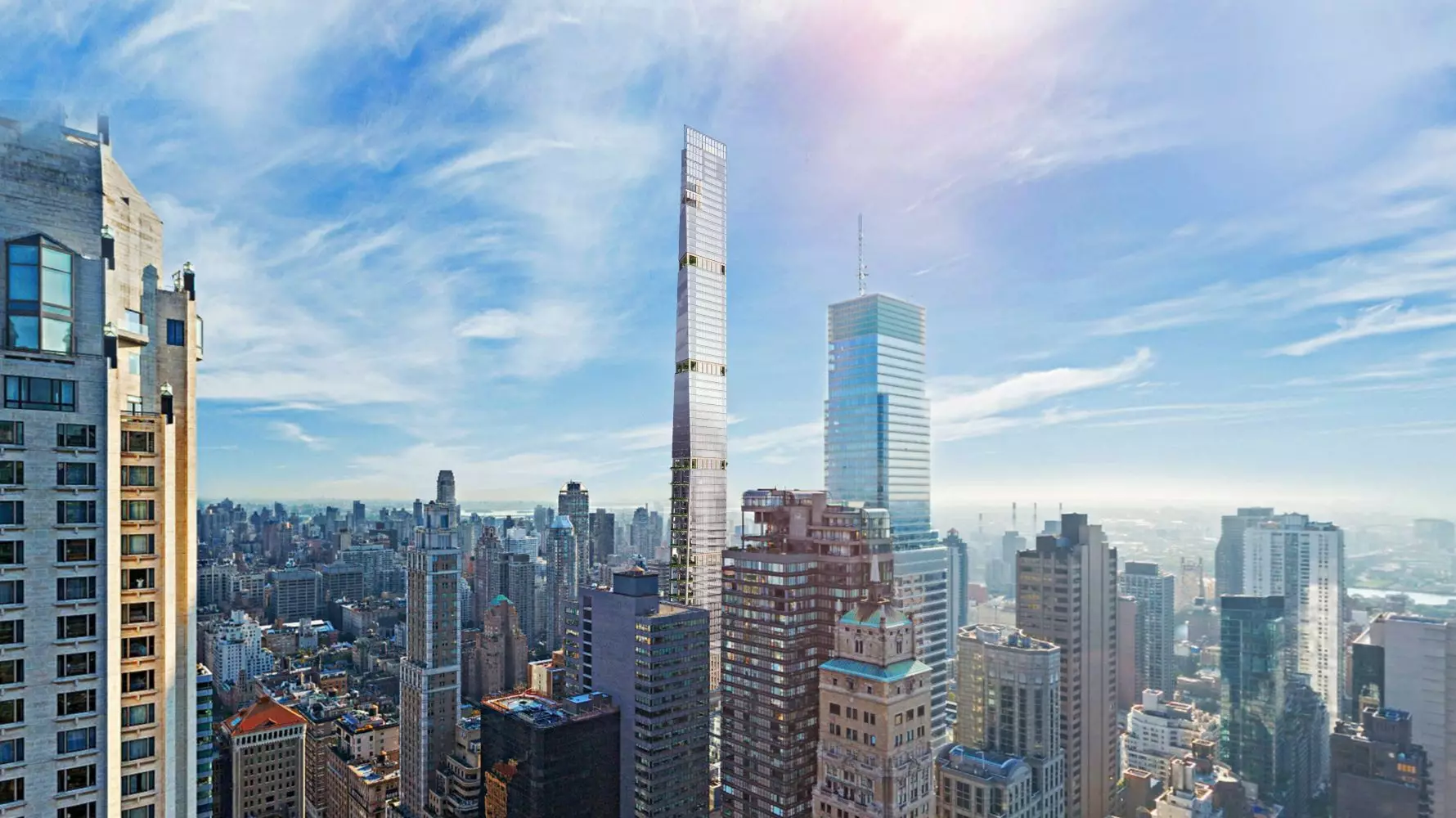 Archilier Architects progetta una torre delle dimensioni di un Empire State Building per l'ex Subway Inn Site 23317_1