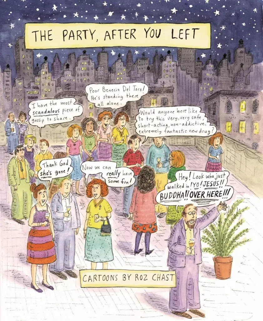 der Partei no Dir lénks Daach Cartoon Roz Chast