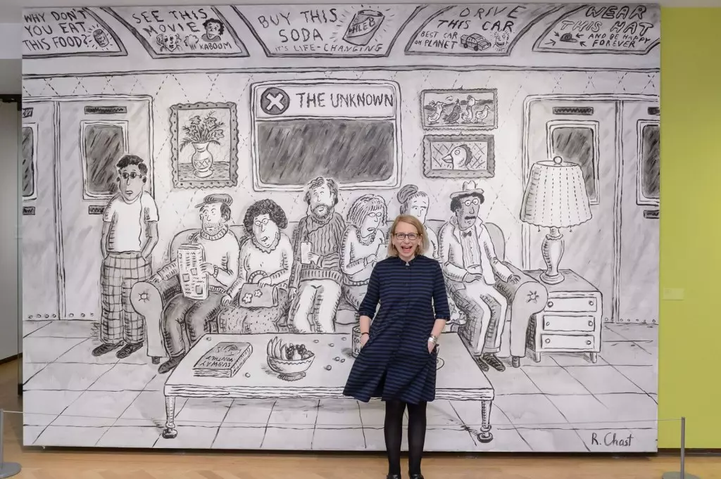 roz chast 'sofa ongaphansi komhlaba' we-new Yorker