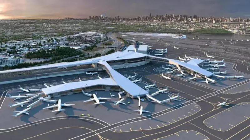 Това лято започва основен ремонт на летище LaGuardia за 4 милиарда долара, нови изображения 23473_1