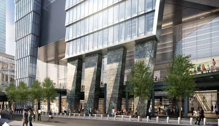 10 Hudson Yards Market Είσοδος 30th Street