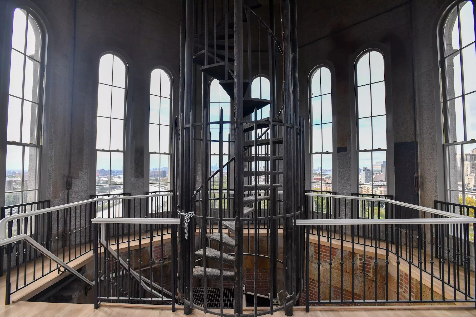 Na herstel van $5 miljoen, heropen NYC se historiese Highbridge Water Tower vir openbare toere 2366_3