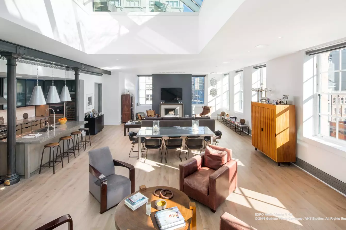 Scóipeann Jennifer Lawrence Penthouse Duplex $17.49M i Tribeca 23684_1