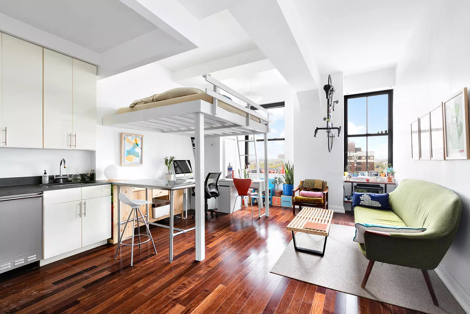 1 Hanson Place, Cool Listoj, Fort Greene, Brooklyn Studios Por Vendo