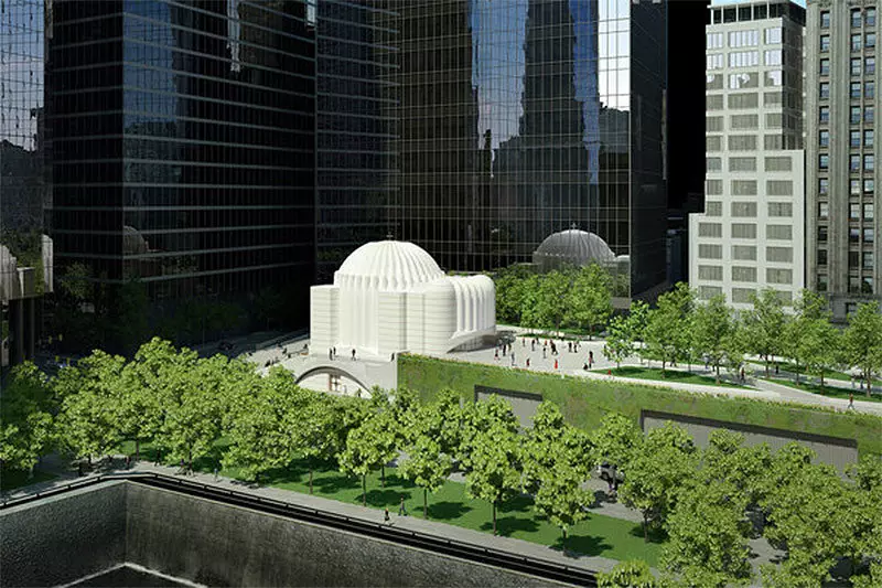 World Trade Center Liberty Park en construción