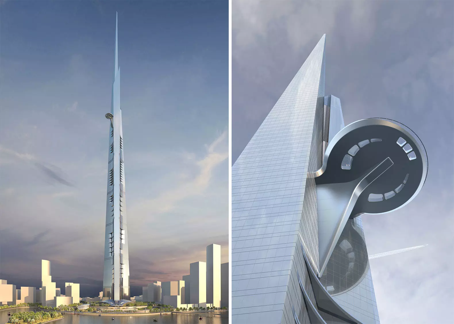 Menara Jeddah direka oleh Adrian Smith & Gordon Gill