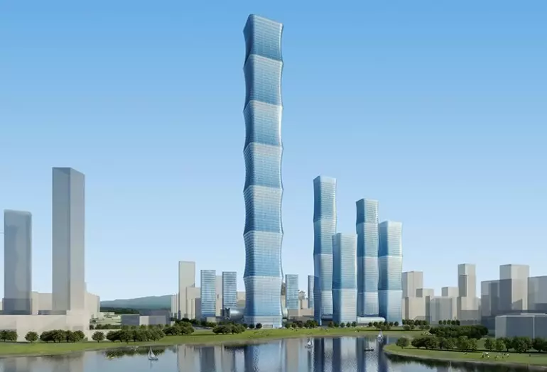 Mednarodni finančni center Evergrande je bil predlagan za Hefei na Kitajskem