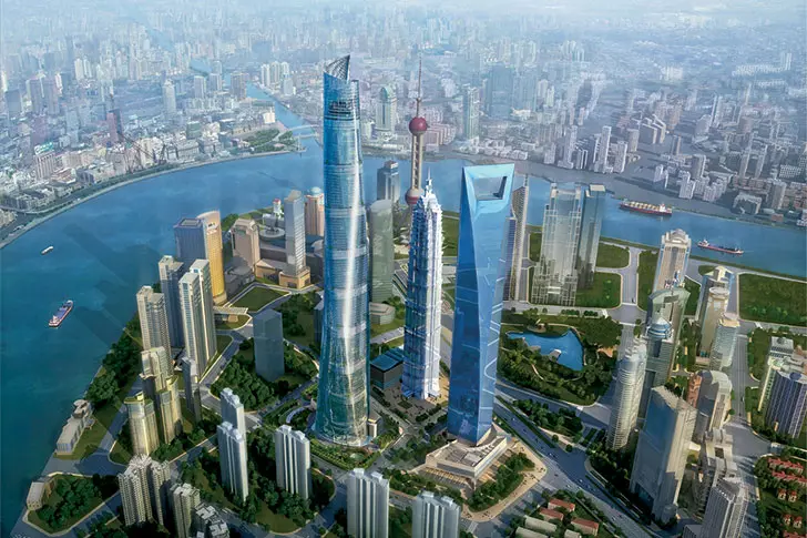 Turnul Gensler Shanghai Lujiazui