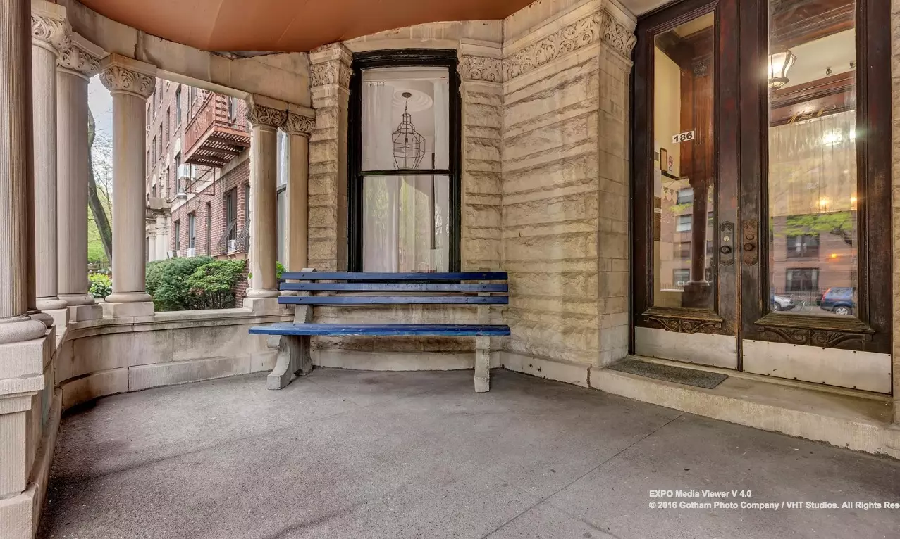 185 clinton avenue, clinton hill, porch, mansion