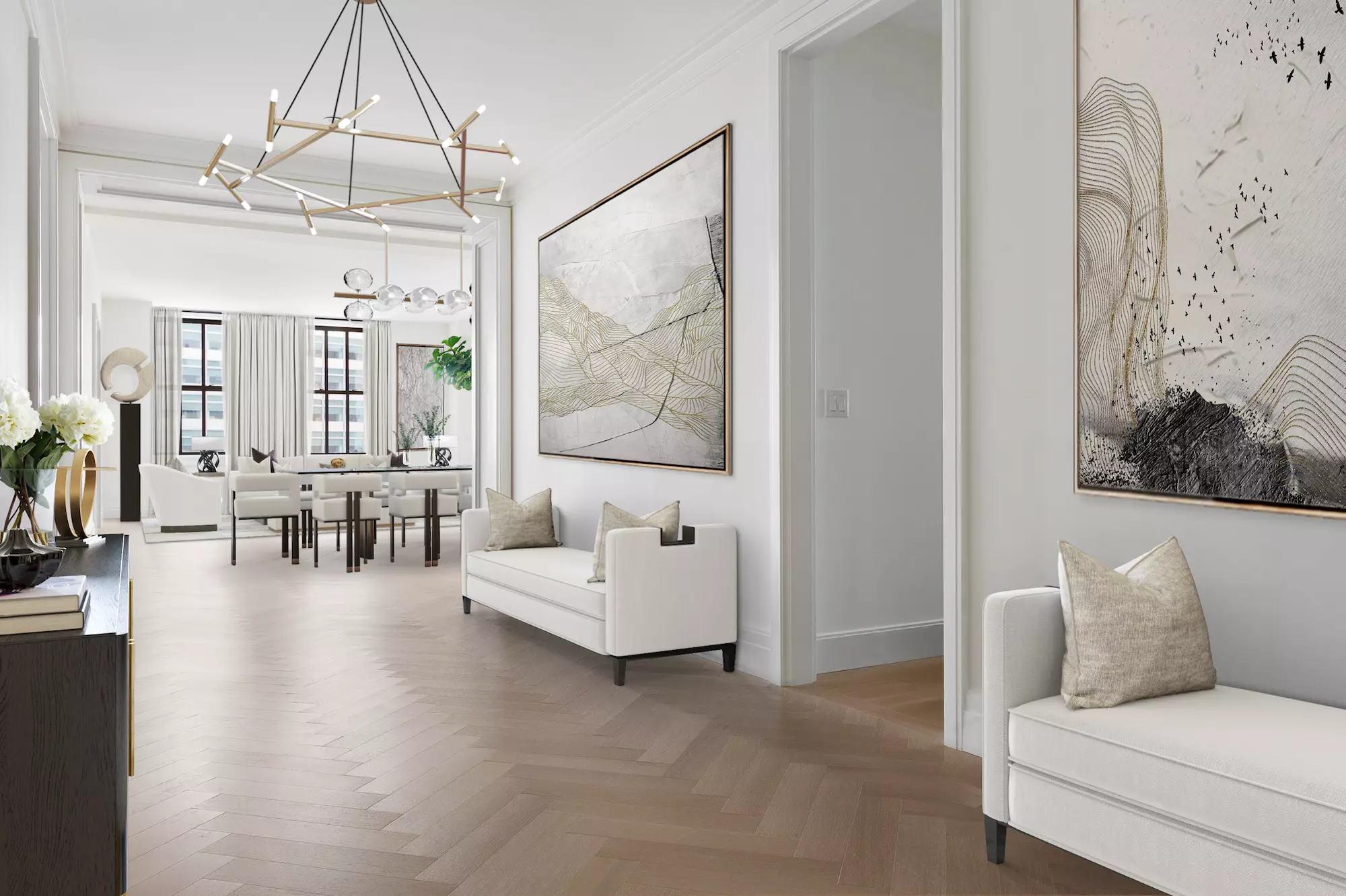 Овај величанствени стан Трибеца са четири спаваће собе у првом светском небодеру у стилу Арт Децо тражи 8,8 милиона долара 2402_2
