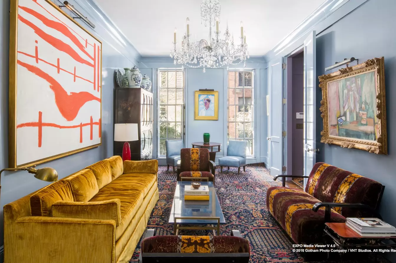62 West 12th Street، Robert Duffy، Marc Jacobs، West Village، Townhouse، Historic Homes، interiors