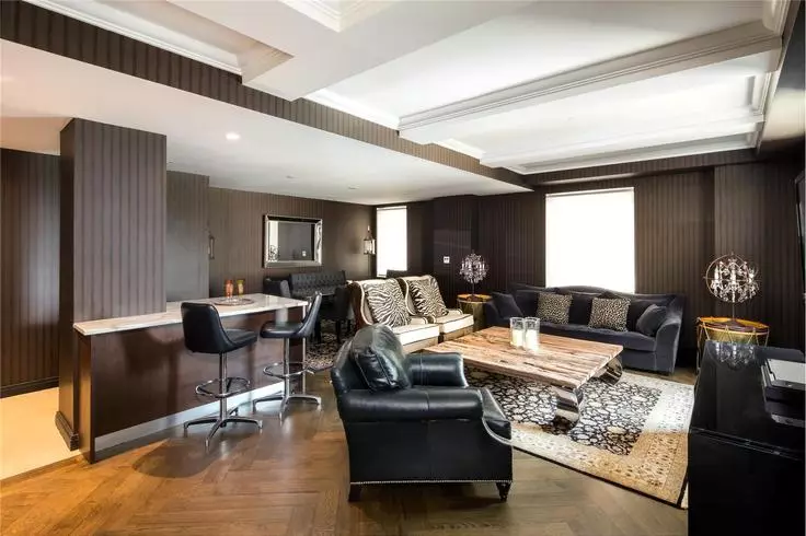 Essex House, interior do apartamento de Liam Gallagher, apartamento do cantor Oasis à venda