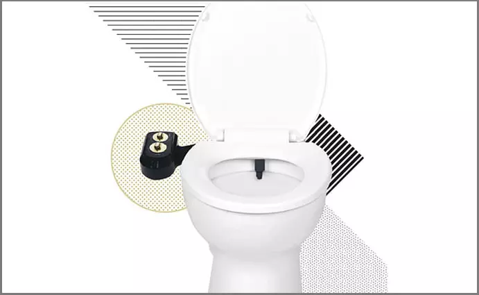 'तुशी' अटैचमेंट आपके विनम्र शौचालय को $57 . में बिडेट हाइब्रिड में बदल देता है 24365_1