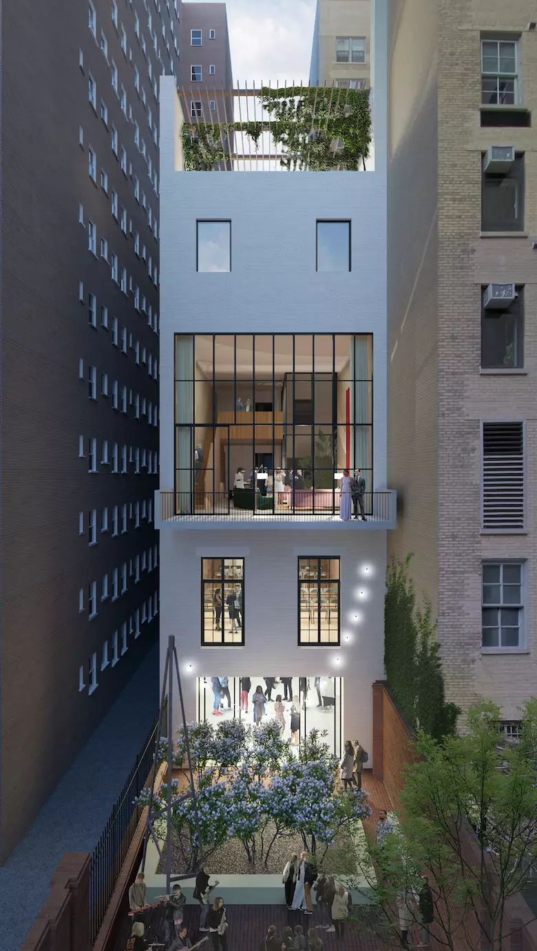 Peržiūrėkite Davido Chipperfieldo planus atnaujinti istorinį miesto namą adresu 1014 Fifth Avenue 2436_5