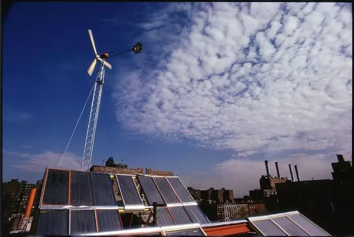 이스트 빌리지 풍차, 519 동쪽 11번가 태양광 발전, 풍력, 대체 에너지, Travis Price, David Norris