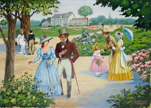 Elgins botaniska trädgård, Frederick Elmiger