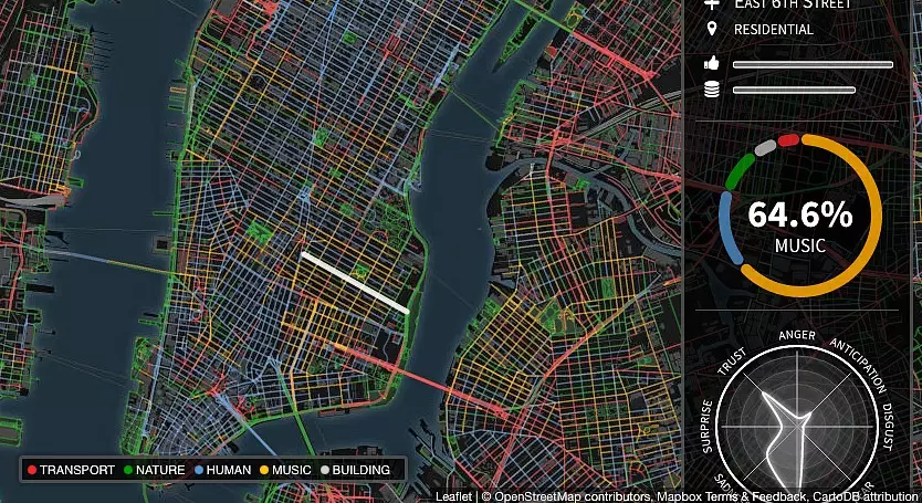 Chatty Maps le dice lo que escuchará en determinadas calles y cómo lo hará sentir 24537_1