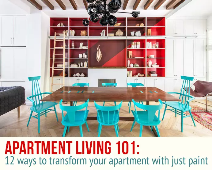 12 enostavnih in cenovno ugodnih načinov za preoblikovanje vašega stanovanja samo z barvanjem 24560_1