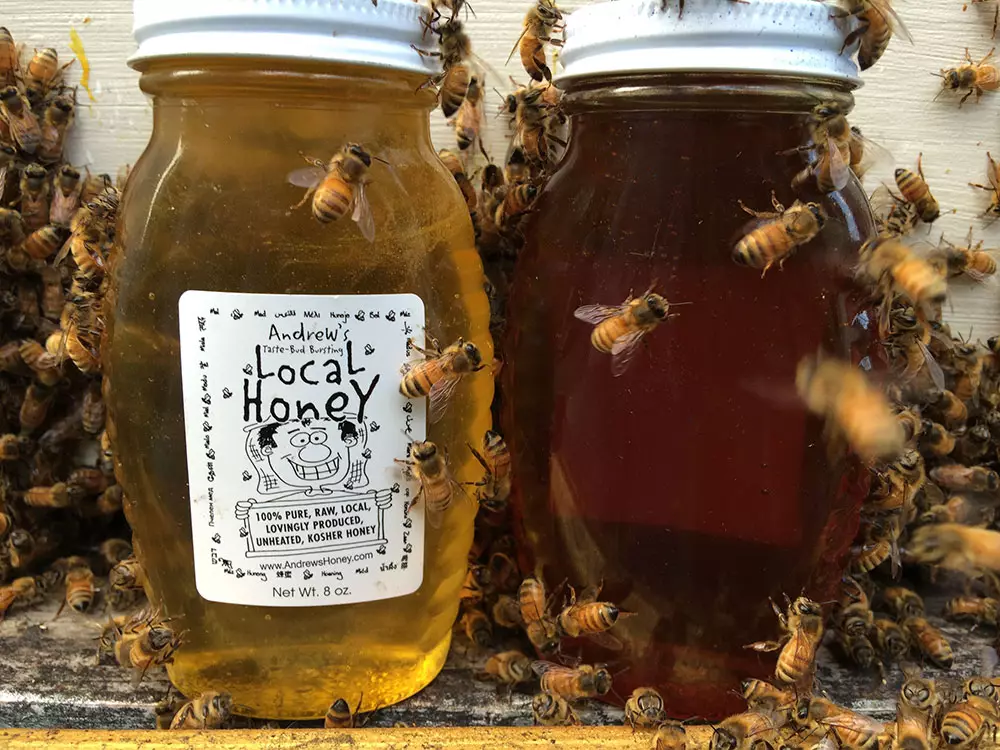andrews honning, lokal honning, nyc honning, honning lavet i new york, urban biavl, urban honning, andrew cote
