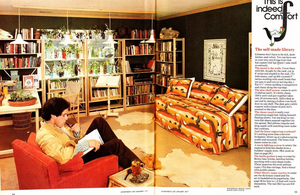 70 के दशक में न्यूयॉर्क अपार्टमेंट, 70 के दशक के इंटीरियर डिजाइन, हिप्पी सजावट, हिप्पी होम, 1970 के दशक के एनवाईसी अपार्टमेंट, अपार्टमेंट लाइफ पत्रिका