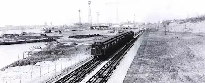 1939/1940 Svjetski sajam, Svjetski sajam linija podzemne željeznice, podzemna željeznica New Yorka, prijevoz, izgubljena linija podzemne željeznice, istorija, flushing Meadows Corona Park, Robert Moses