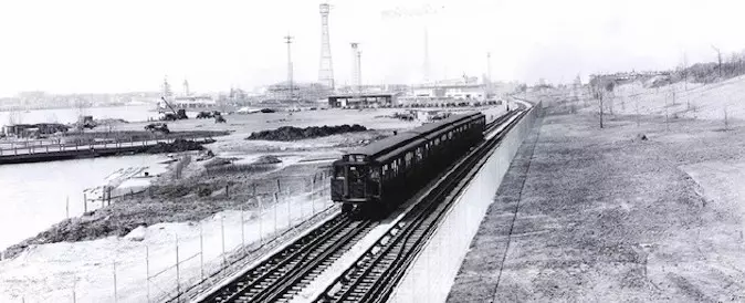 1939/1940 Worlds Fair, Worlds Fair Metroaren linea, NYC metroa, garraioa, galdutako metroaren linea, historia, Flushing Meadows Corona Park, Robert Moses