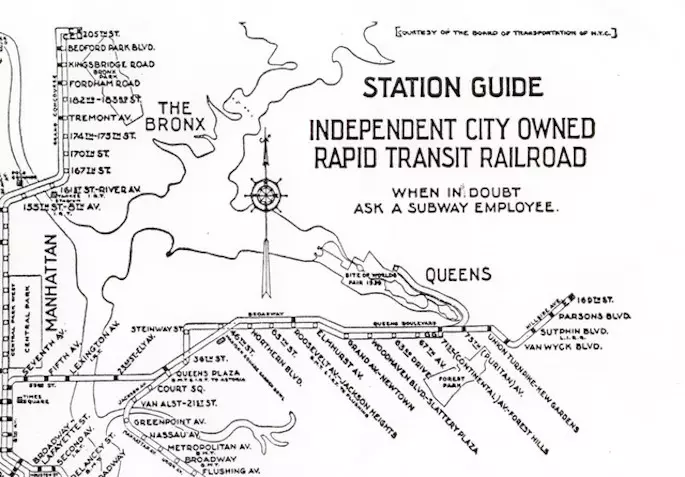 1939/1940 Fiera mondiale, linea metropolitana Fiera mondiale, metropolitana di New York, trasporti, linea metropolitana perduta, storia, prati fluenti corona park, robert moses