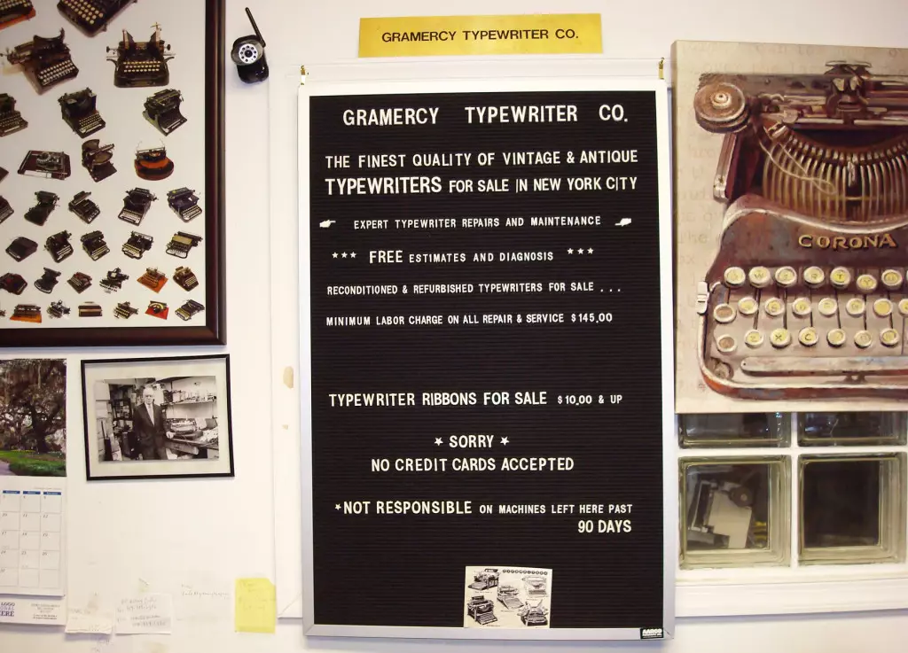 Gramercy-makinë shkrimi-5