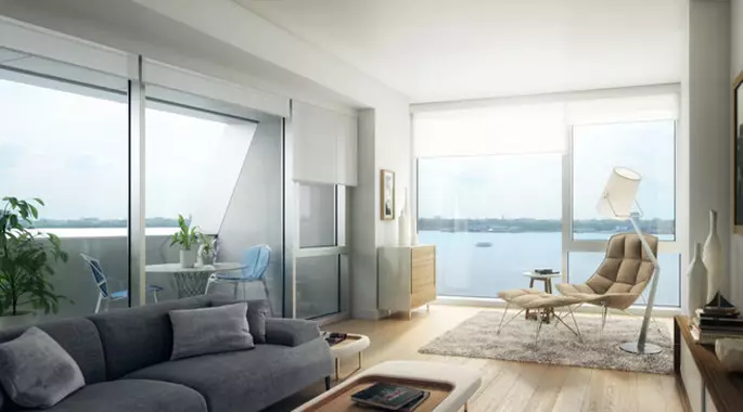 Bjarke Ingels, VIA 57 West, 625 West 57th Street, habitação acessível em Nova York, arquitetura de amido de Nova York