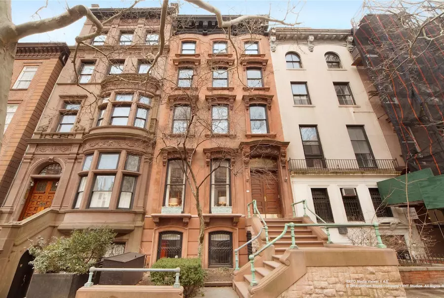104 pierrepont street, Brooklyn Heights, Rumah bandar, Rumah Bersejarah, dalaman, Norval White