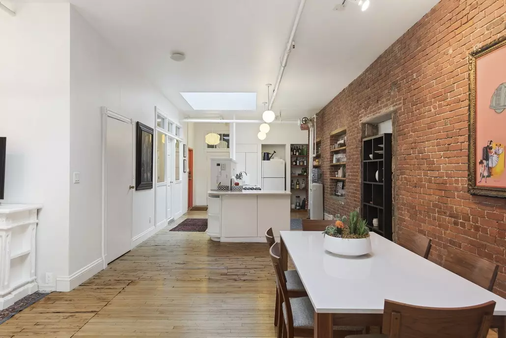 81 grand street, loft, dining area