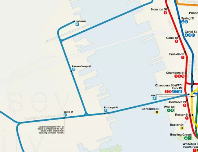 भविष्यातील NYC सबवे-स्टेटन आयलँड PATH