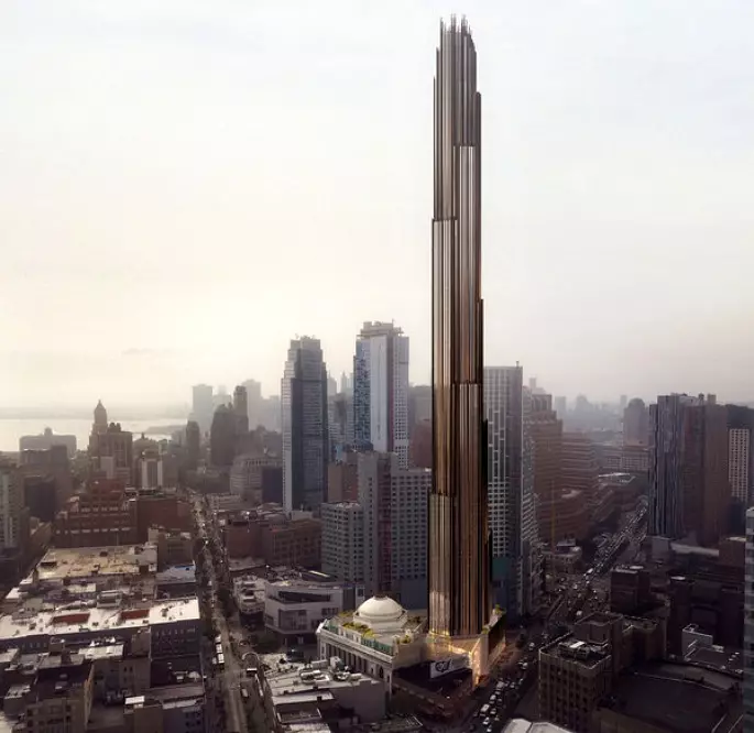 Kết xuất mới, Chi tiết về Tòa tháp cao nhất trong tương lai của Brooklyn 25065_1