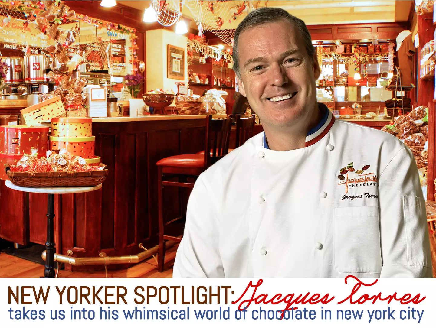 Spotlight: Jacques Torres Nim ús yn syn grillige wrâld fan sûkelade 25126_1