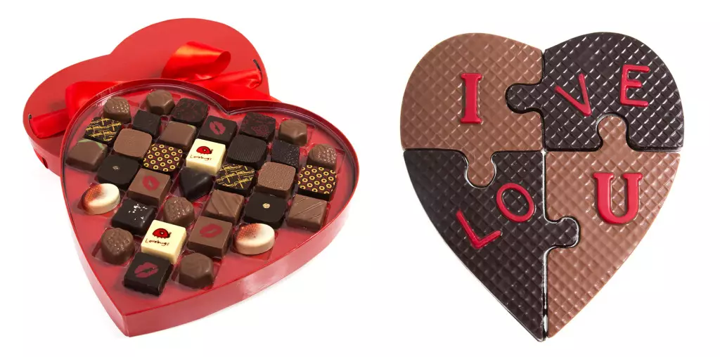 Regals de Sant Valentí, xocolata Jacques Torres, cor de xocolata