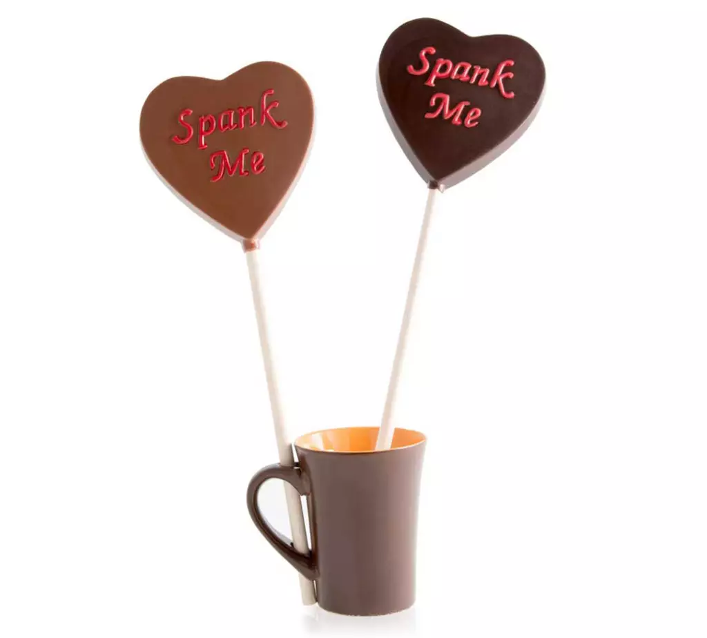 Jacques Torres Xocolata, Spank Me, piruleta de xocolata, regals de Sant Valentí