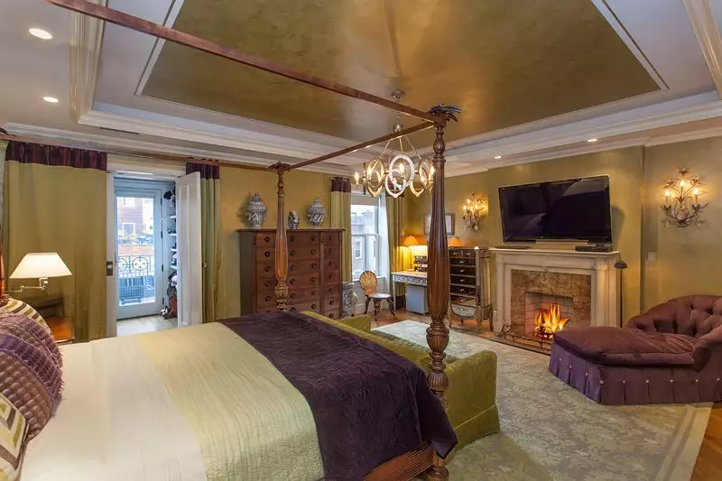 327 West 76th Street, kwarto, townhouse, mansion, upper west side, master bedroom