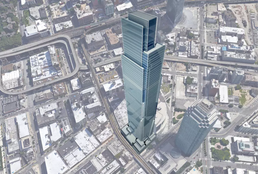 कोर्ट स्क्वेअर सिटी व्ह्यू टॉवर, 23-15 44 वा ड्राइव्ह, लाँग आयलँड सिटी डेव्हलपमेंट, युनायटेड कन्स्ट्रक्शन अँड डेव्हलपमेंट ग्रुप, क्वीन्समधील सर्वात उंच इमारत, NYC सर्वात उंच टॉवर, गोल्डस्टीन हिल आणि वेस्ट आर्किटेक्ट्स