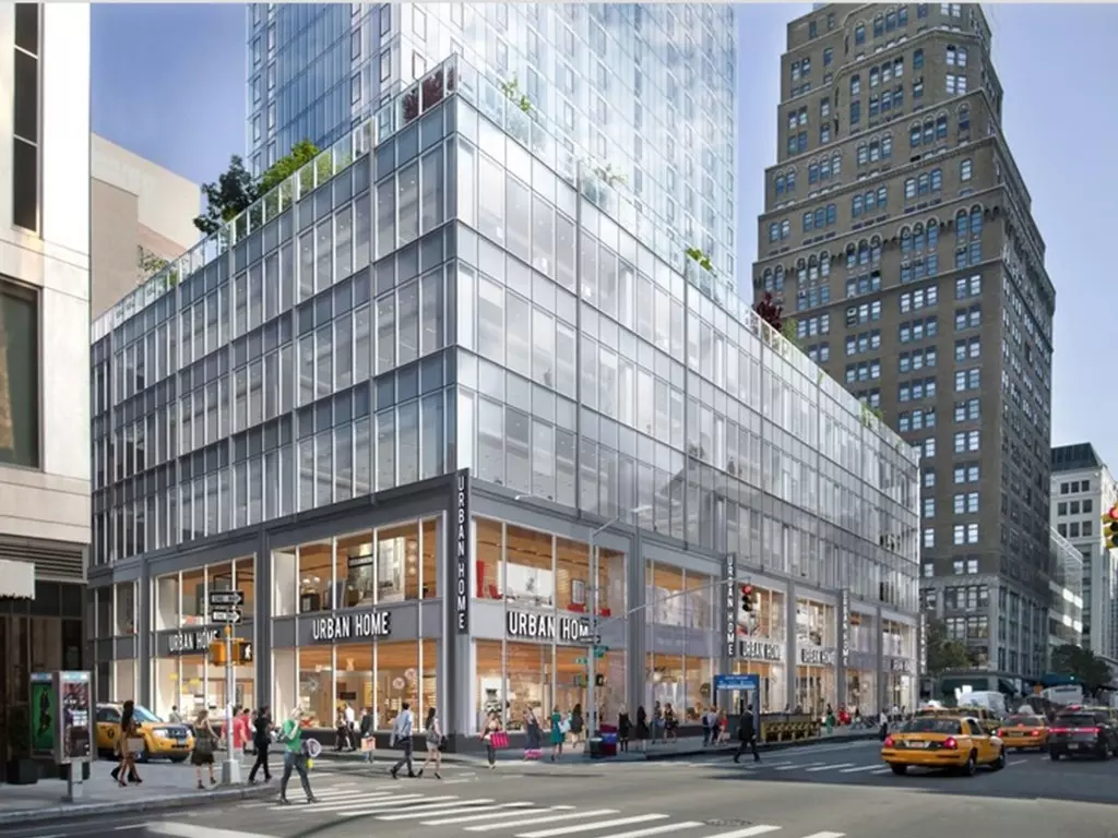 855 Sixth Avenue, COOKFOX Architects, Durst Organization, NYC izindlu ezithengekayo, Midtown West eziqashisayo