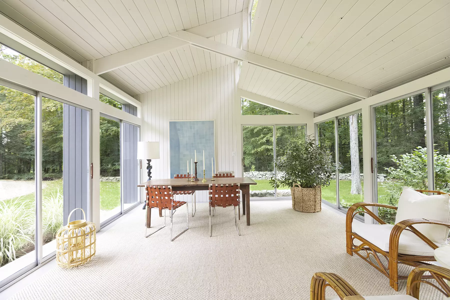 Por 829.000 dólares, esta 'Deck House' de Connecticut é unha xoia intacta do boom prefabricado dos anos 60. 2525_8