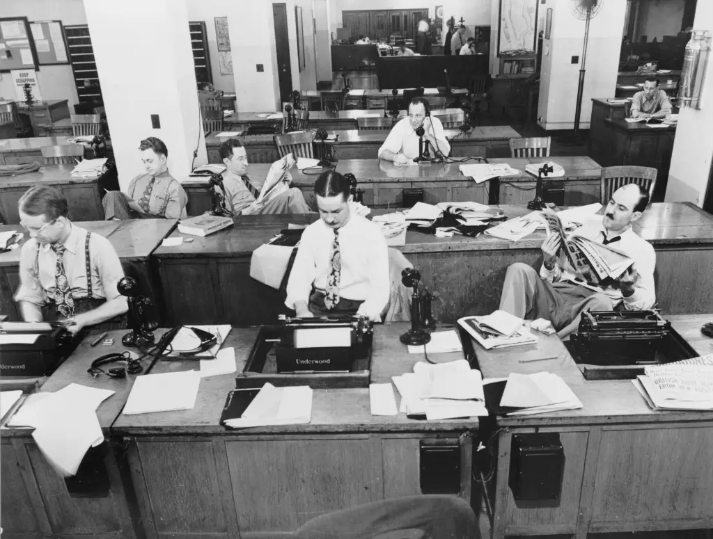 Ruang pawarta New York Times 1942
