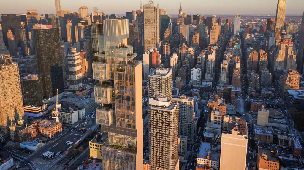 470 Eleventh Avenue, Archilier Architects, Hudson Yards Mixed-Use Development, NYC dangoraižiai,