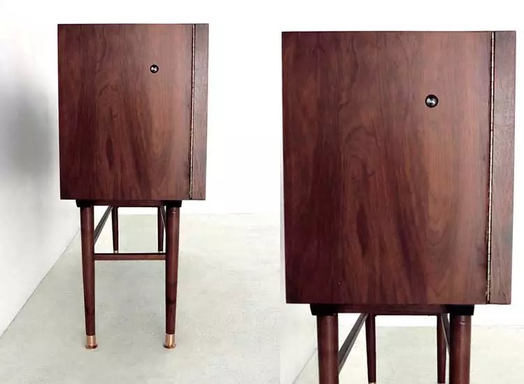 Sebastian Errazuriz, De Raum tëscht dem Void, Kaleidoskop Cabinet, New York Miwwelen Design