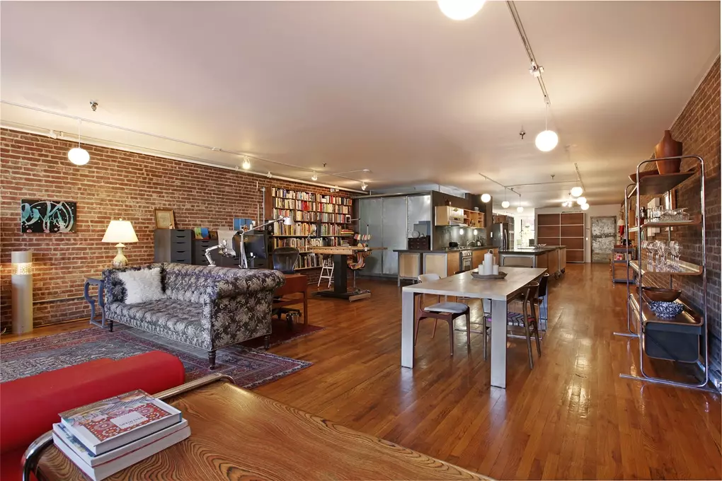 Live/Work Loft som betjänas av den ursprungliga frakthissen begär 1,575 miljoner dollar i Clinton Hill 25498_1