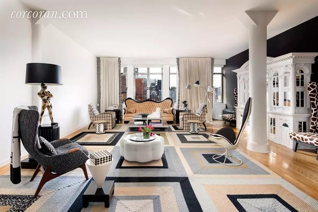 Ovaj stan u potkrovlju Chelsea vrijedan 3 miliona dolara radi na dva načina, ovisno o vašem životnom stilu 25515_1
