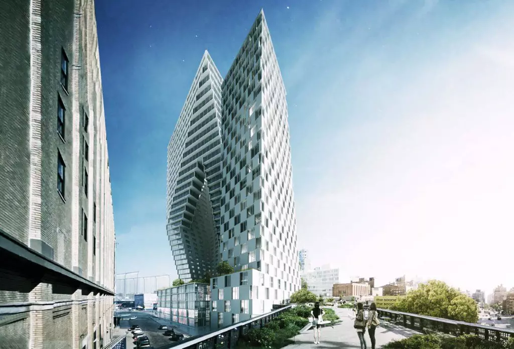 Méi Detailer Revealed fir Bjarke Ingels 'High Line Towers 25825_1