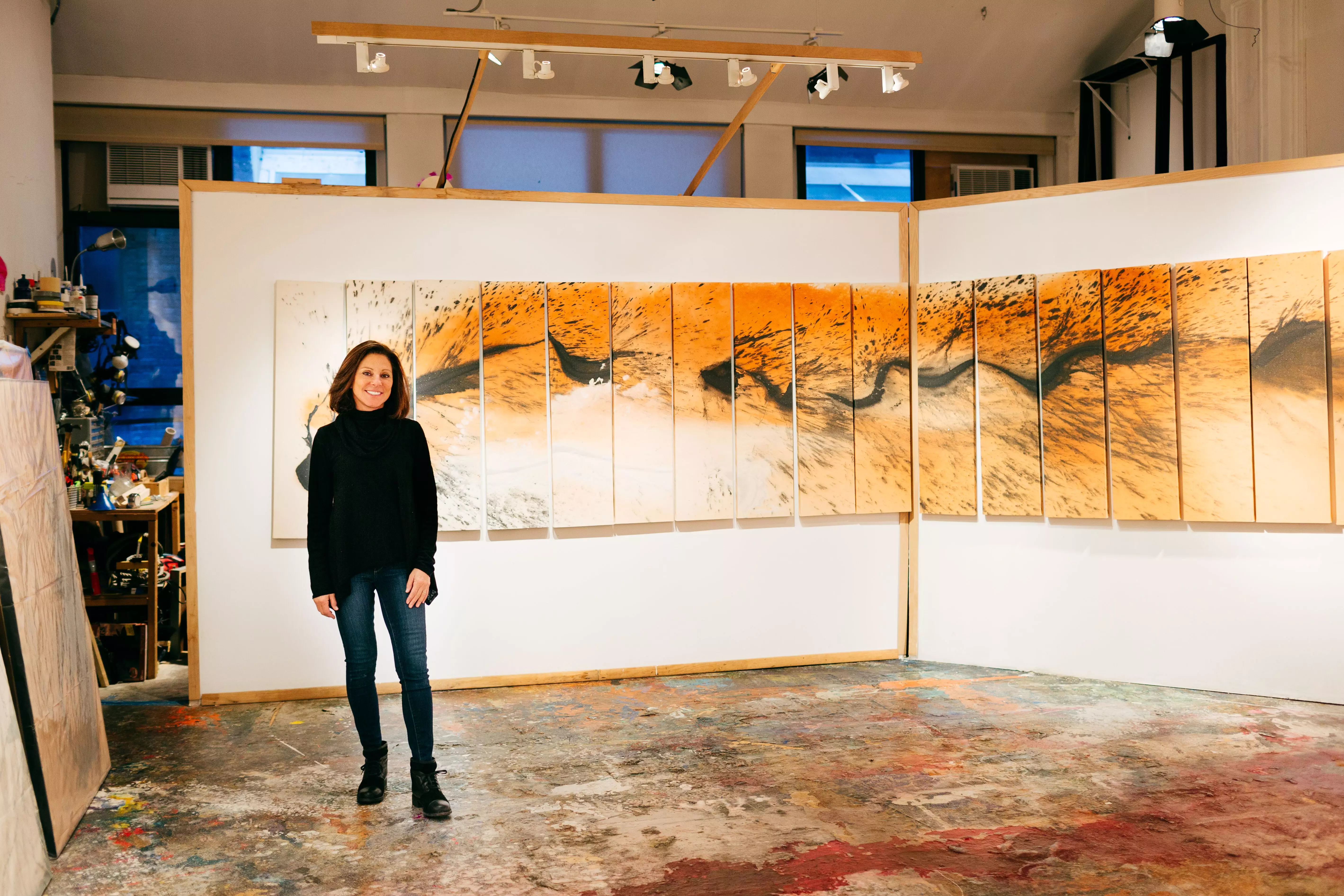 Waar ek werk: Kunstenaar Nancy Pantirer wys ons rondom haar verbeeldingryke Tribeca-hok 25875_1