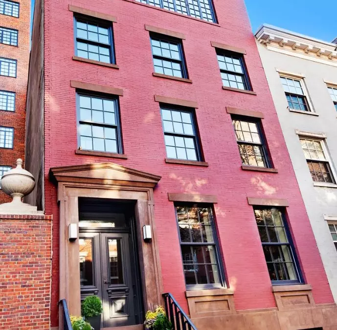 74 Washington Place, Greenwich Village, cool oglasi, kuća u nizu, kuća u nizu na Manhattanu na prodaju, velike ulaznice, interijeri